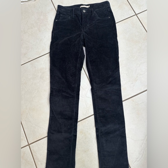 Levi's | Jeans | Levis Pant Womens 26 Blue Corduroy Classic Mid Rise Skinny Stretch | Poshmark